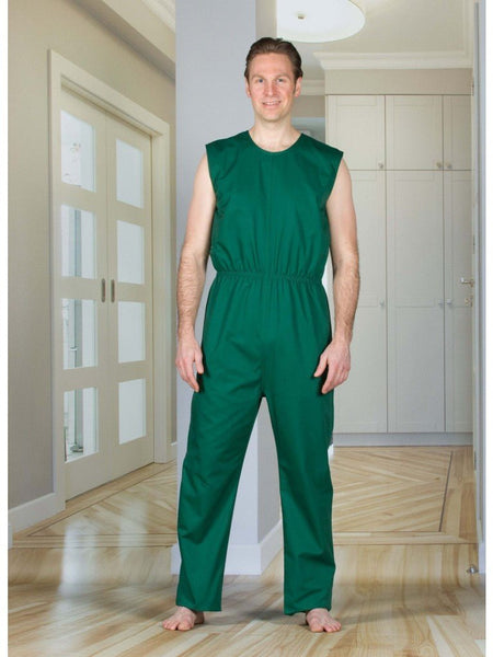 Rip Resistant Sleeveless Bodysuit With Long Legs | Fledglings