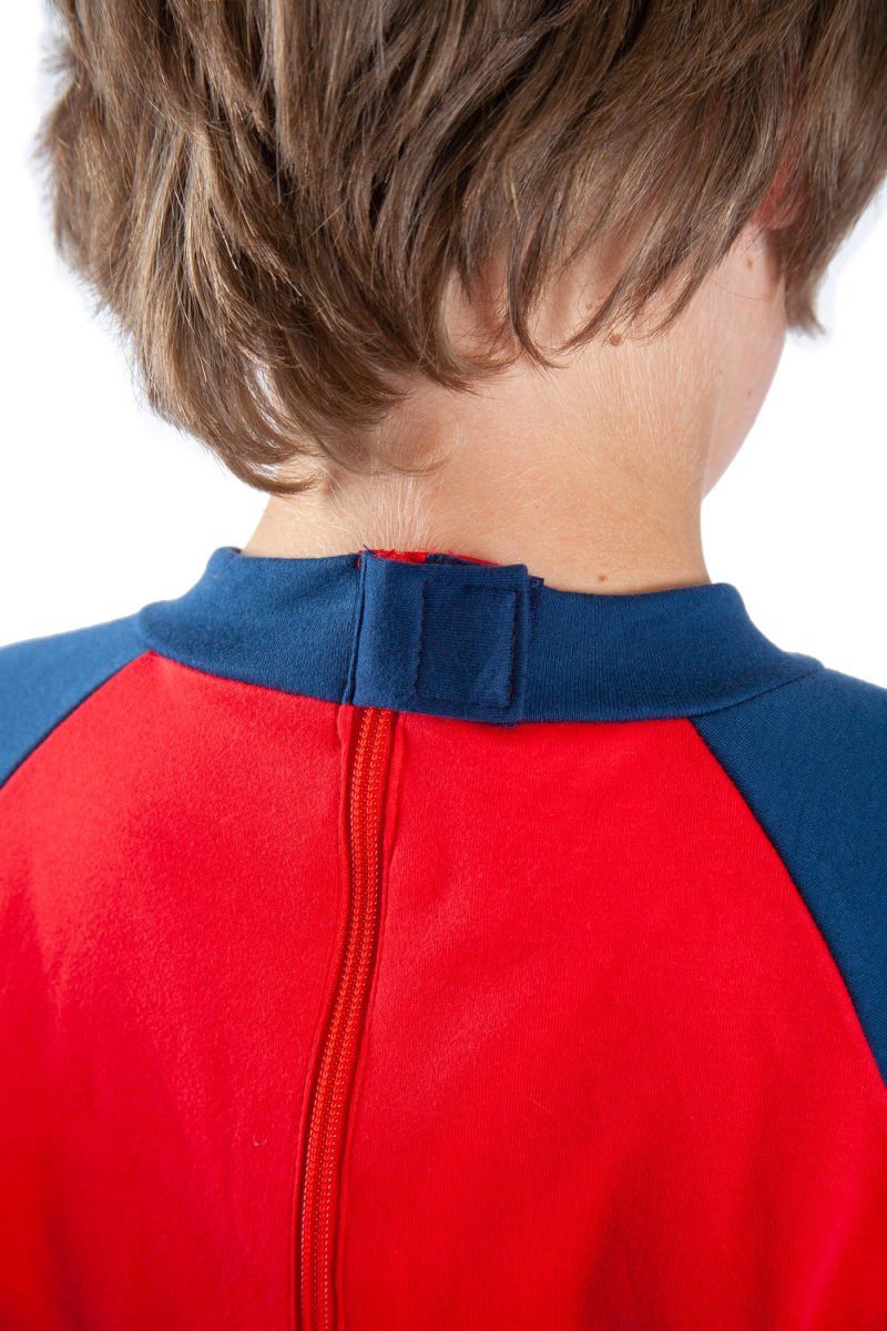 All-In-One Zip Back Pyjama - Cotton | Fledglings