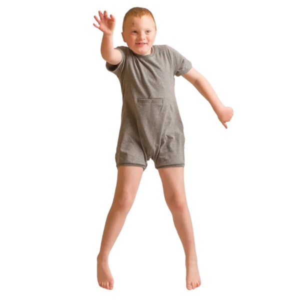 KayCey Short Sleeve Tube Access Kids Popper Vest | Fledglings