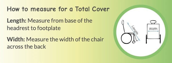 Waterproof Wheelchair Total Cover | Fledglings